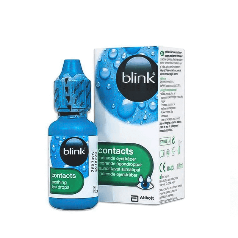 BLINK CONTACTS EYE DROPS 10ML | Rosh Medical Company